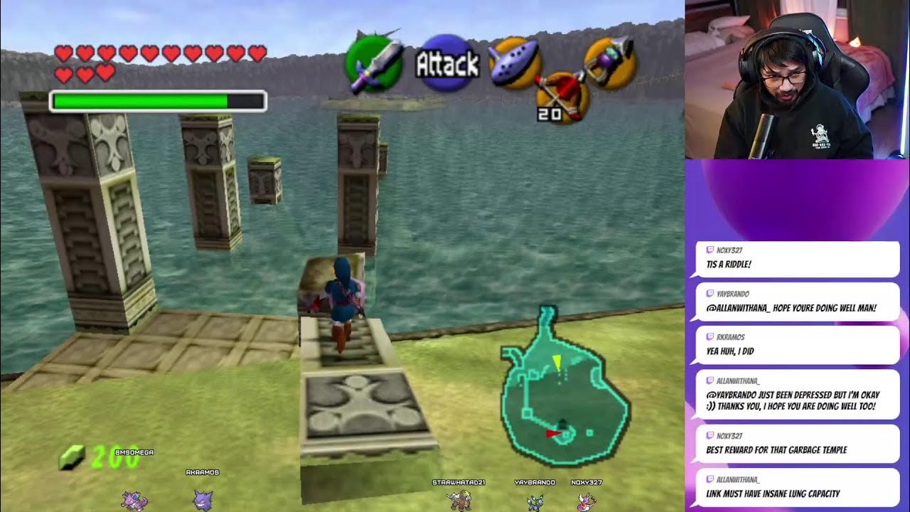 First time playing Ocarina of Time! - YouTube