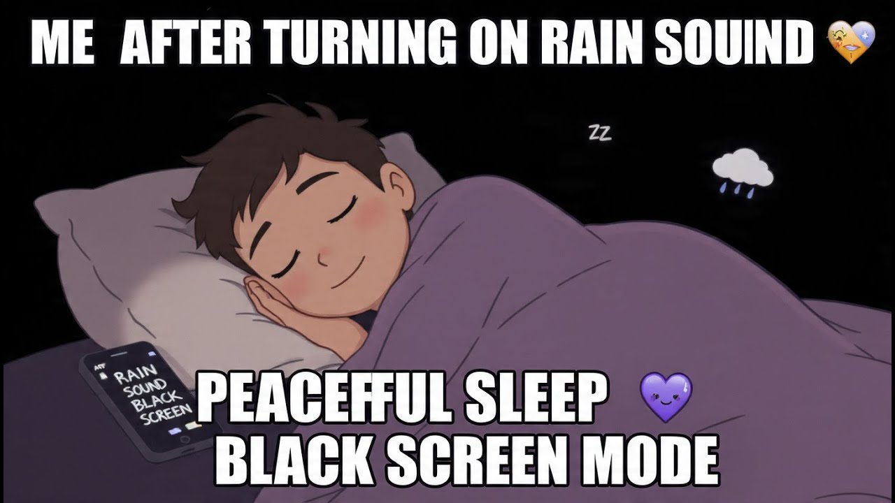 Binaural Thunder & Rain Sounds for Perfect Sleep (Hi-Res Audio, Black ...