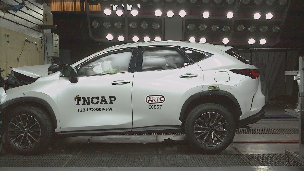 TNCAP Crash & Safety Tests of LEXUS NX 2024 - YouTube