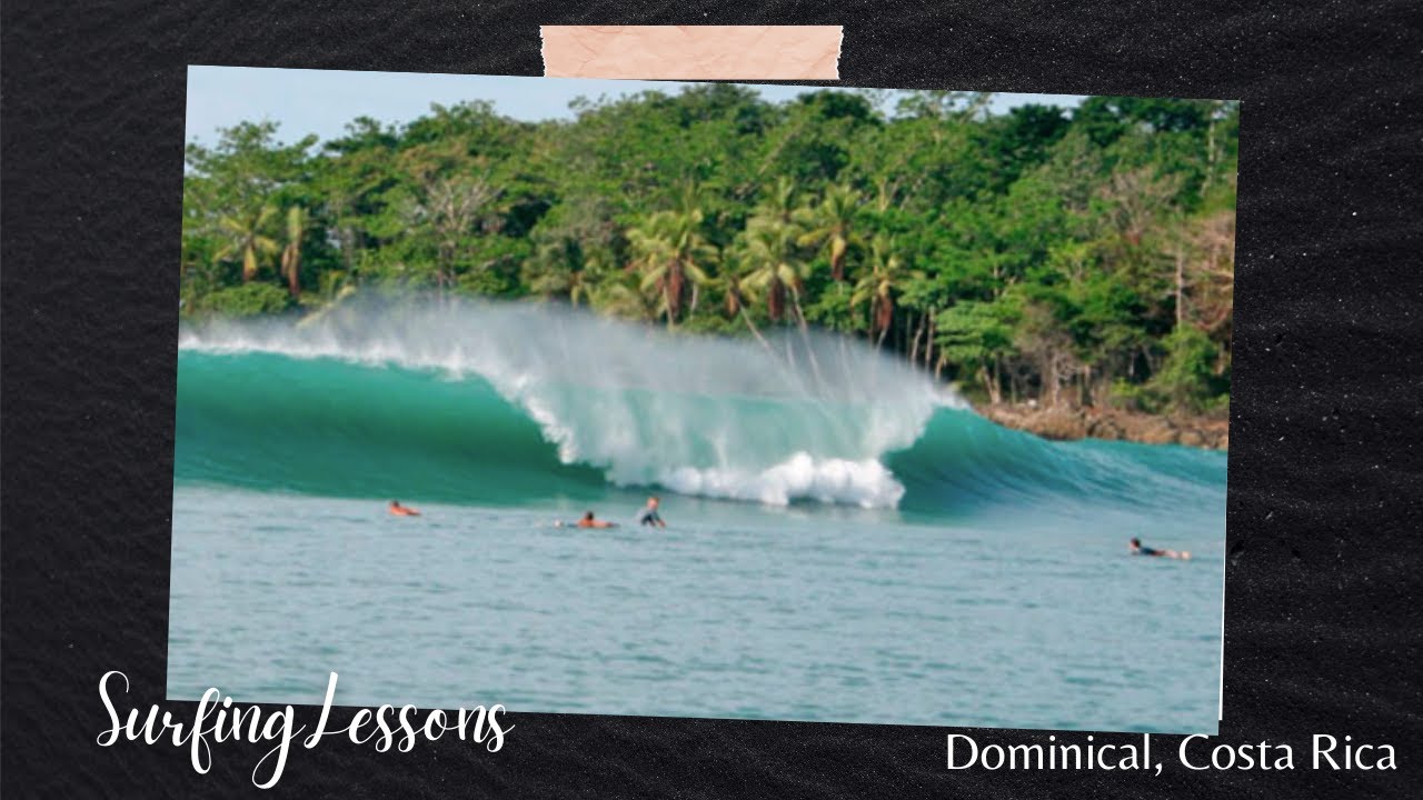 Surfs Up!!! Costa Rica surfing Dominical - YouTube