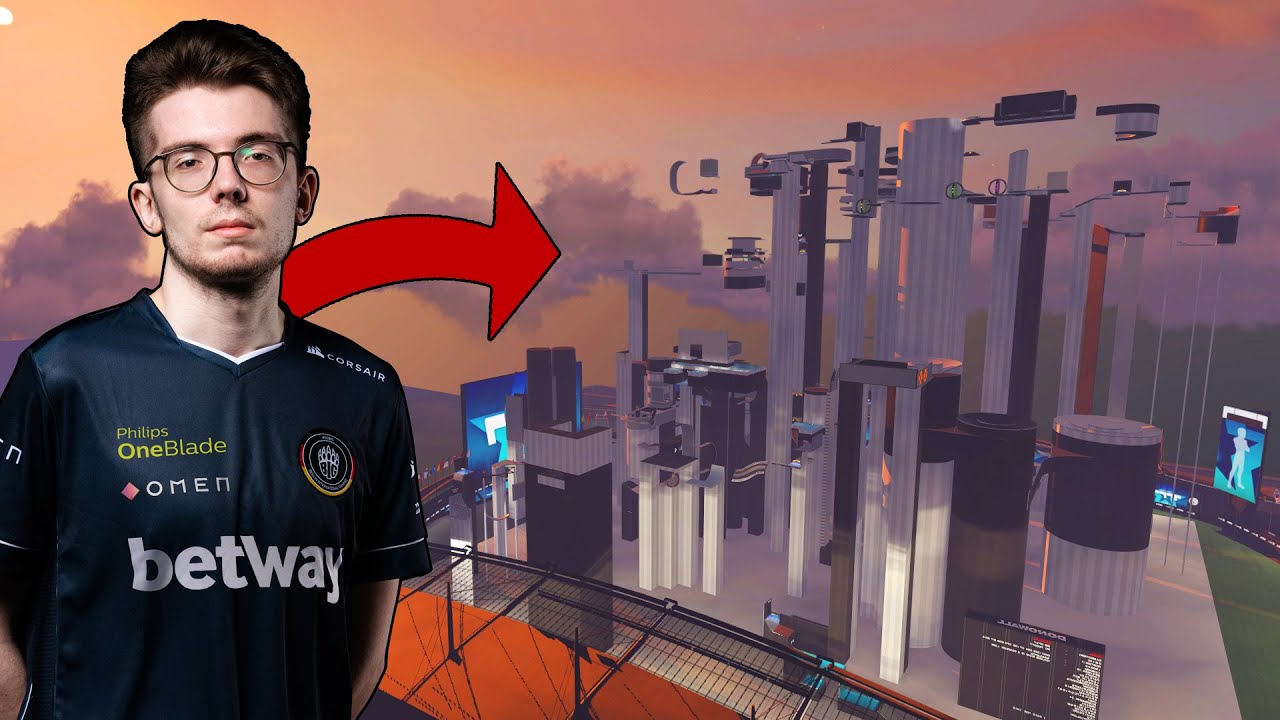 A Professional Player built this Extreme Trial Map! - YouTube