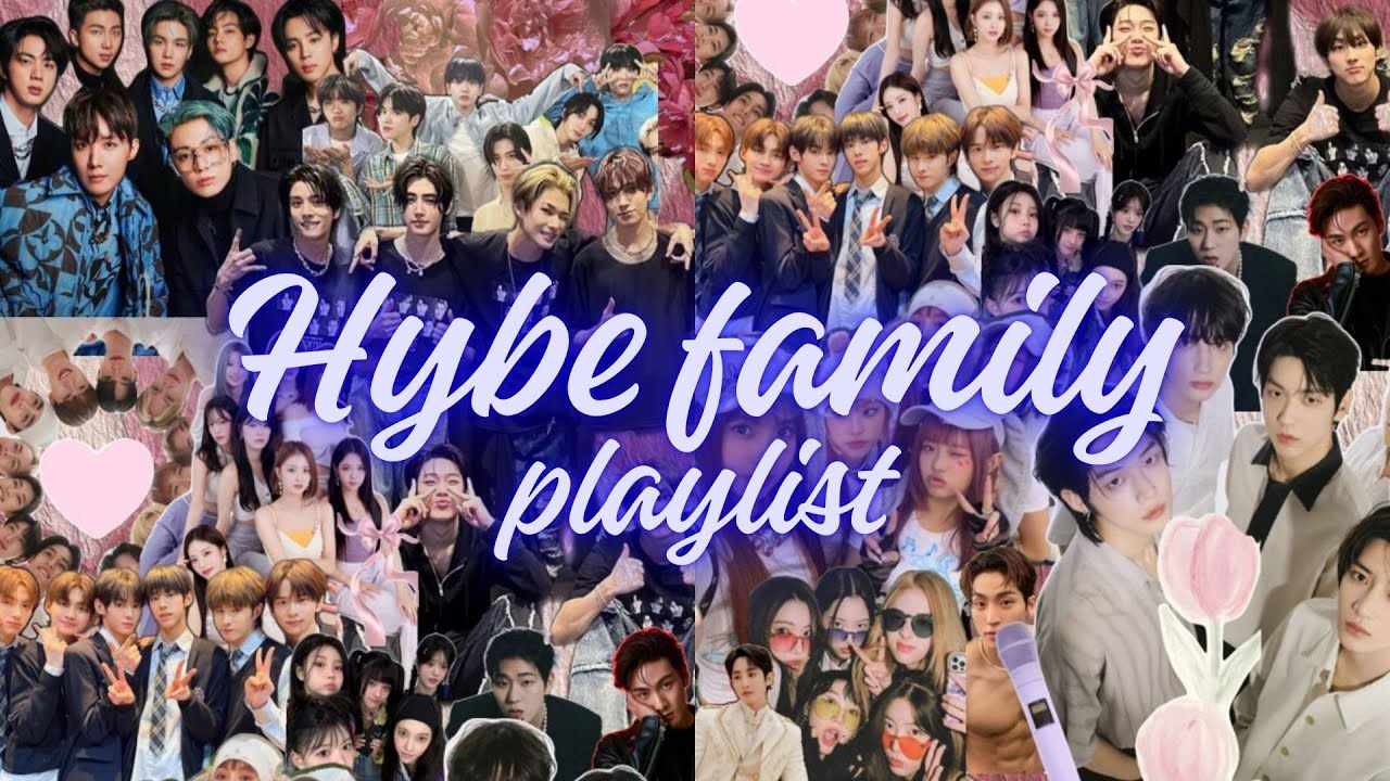 [PLAYLIST] HYBE FAMILY HYPE SONG PLAYLIST - YouTube