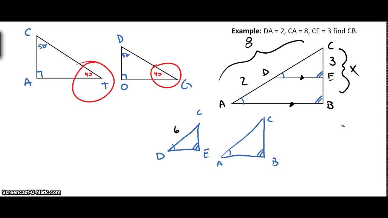 AA SSS SAS Similarity Video - YouTube
