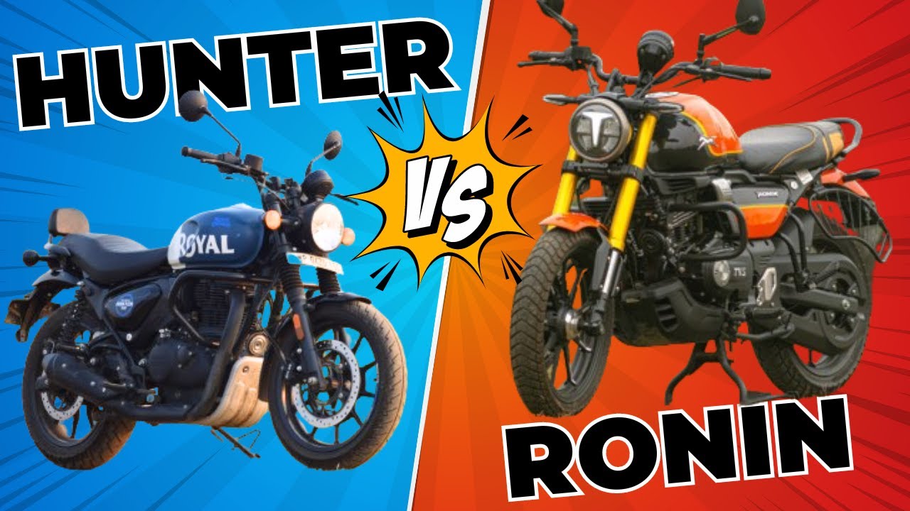 Royal Enfield Hunter 350 vs TVS Ronin Comparison Review |All that you need to know| Autofacts ...