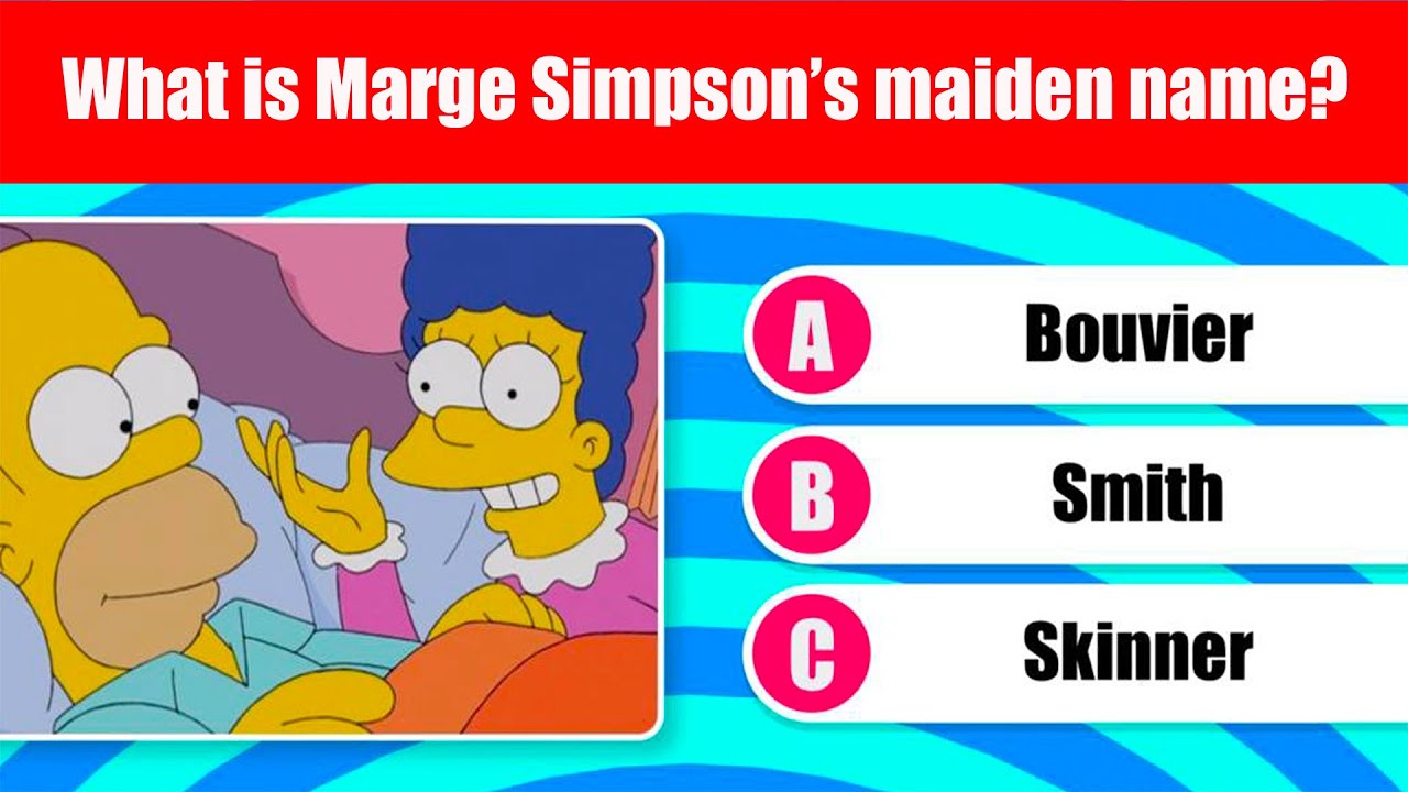 Can You Pass This Simpsons Quiz? Take This 30-Question Simpsons Quiz ...