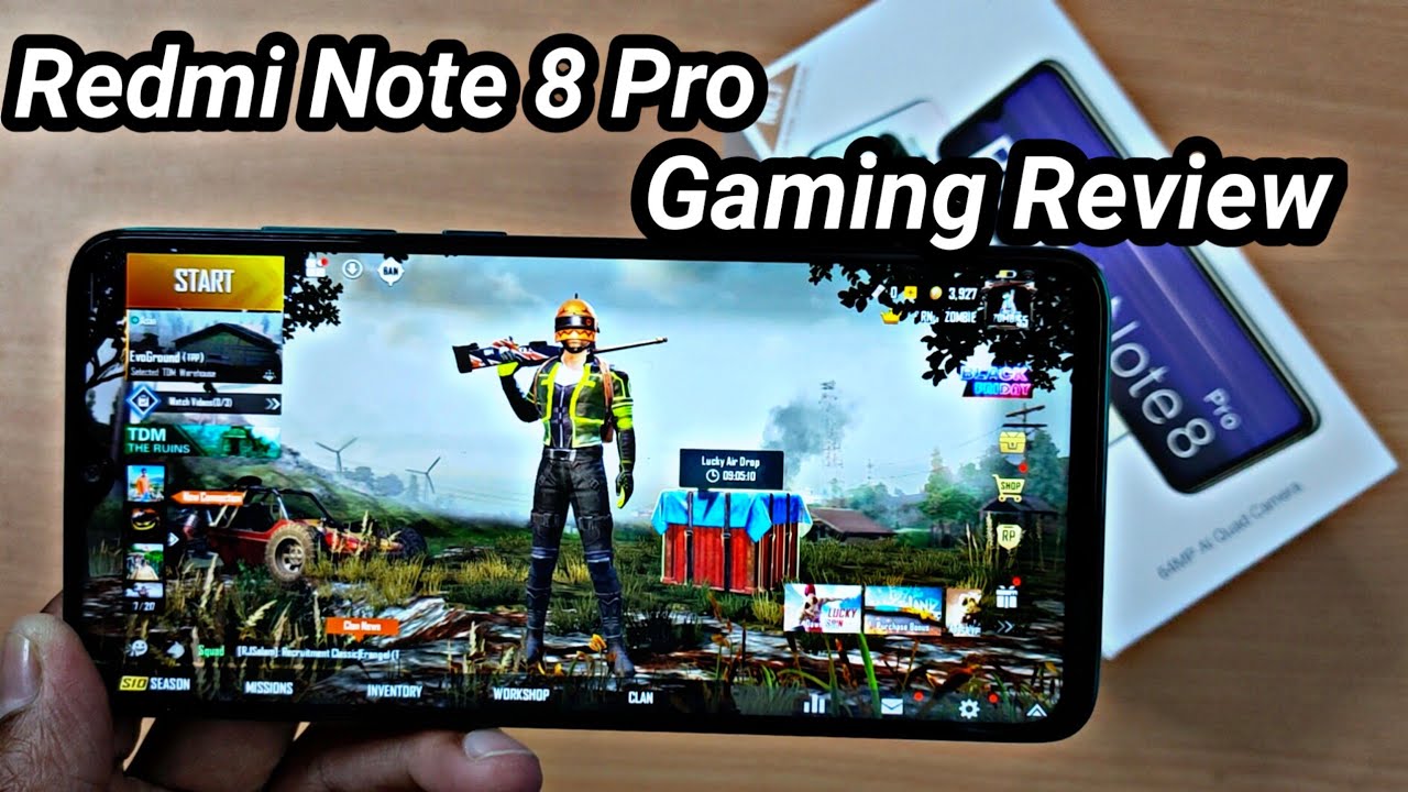 Redmi Note 8 Pro Gaming Review - YouTube