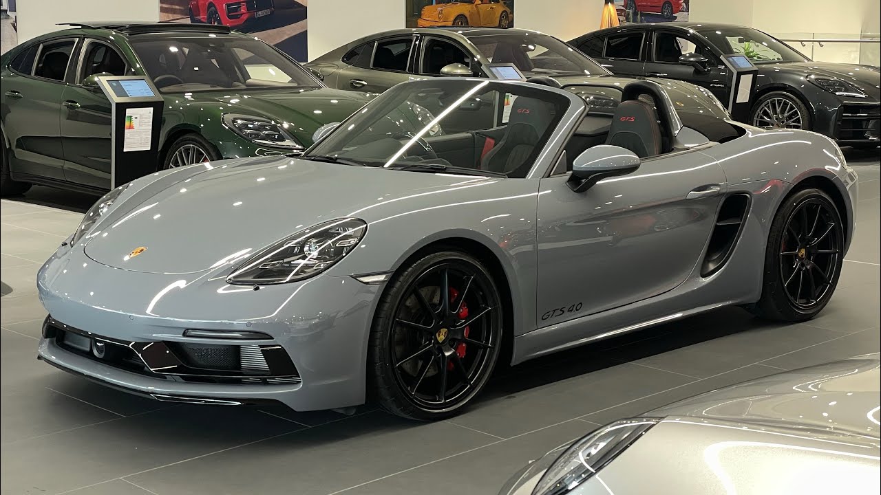 718 Boxster GTS 4.0 | Arctic Grey | WP0ZZZ982SK227305 - YouTube