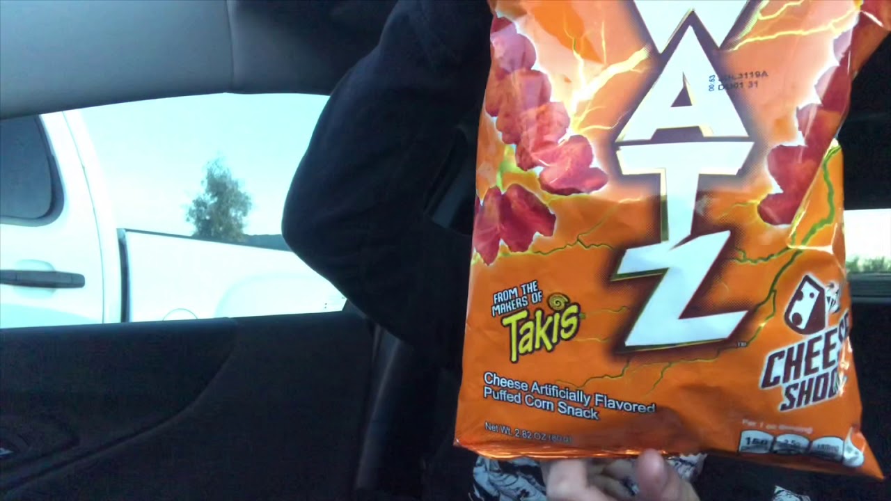 Trying NEW Barcel snack: WATZ *++ review - YouTube