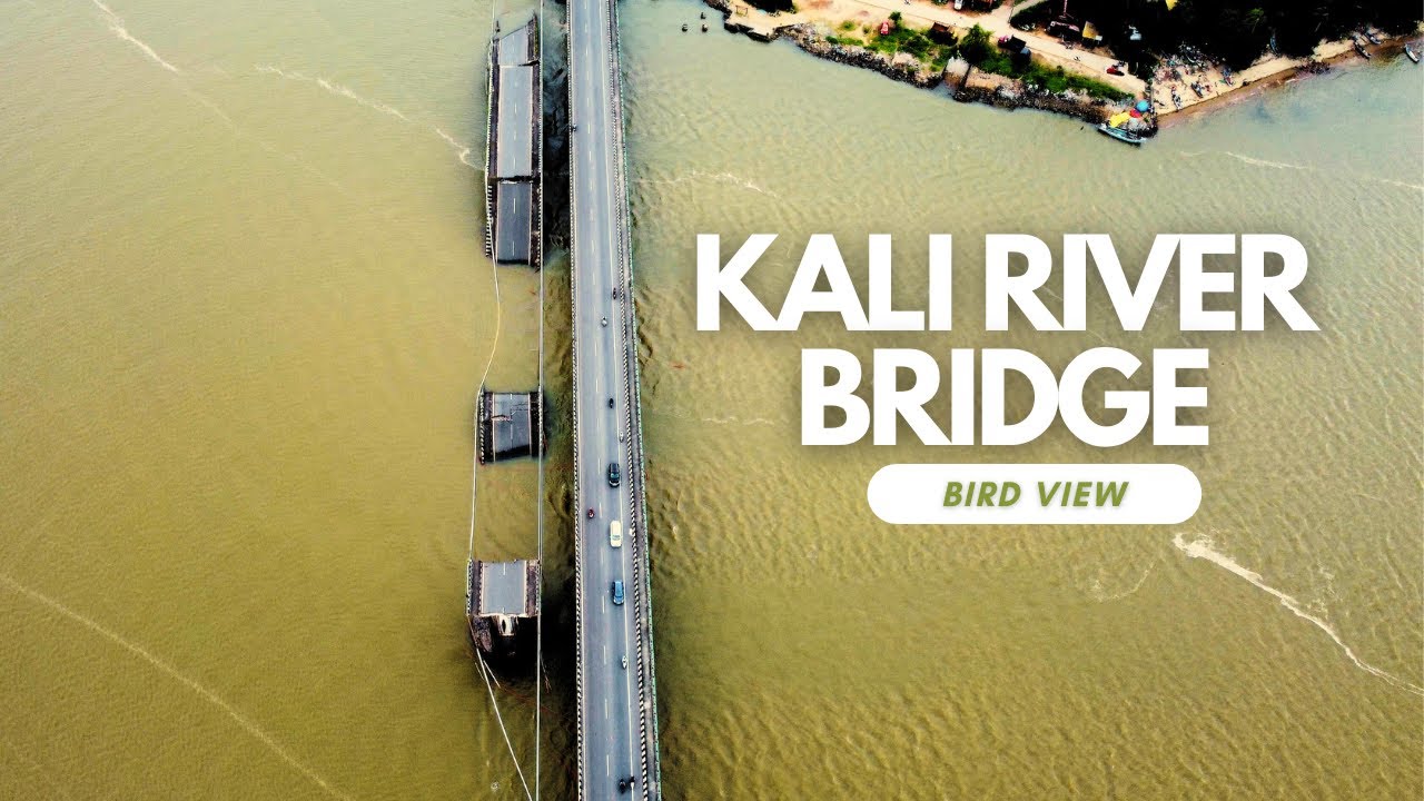Karwar Kali River Bridge || DroneView || - YouTube