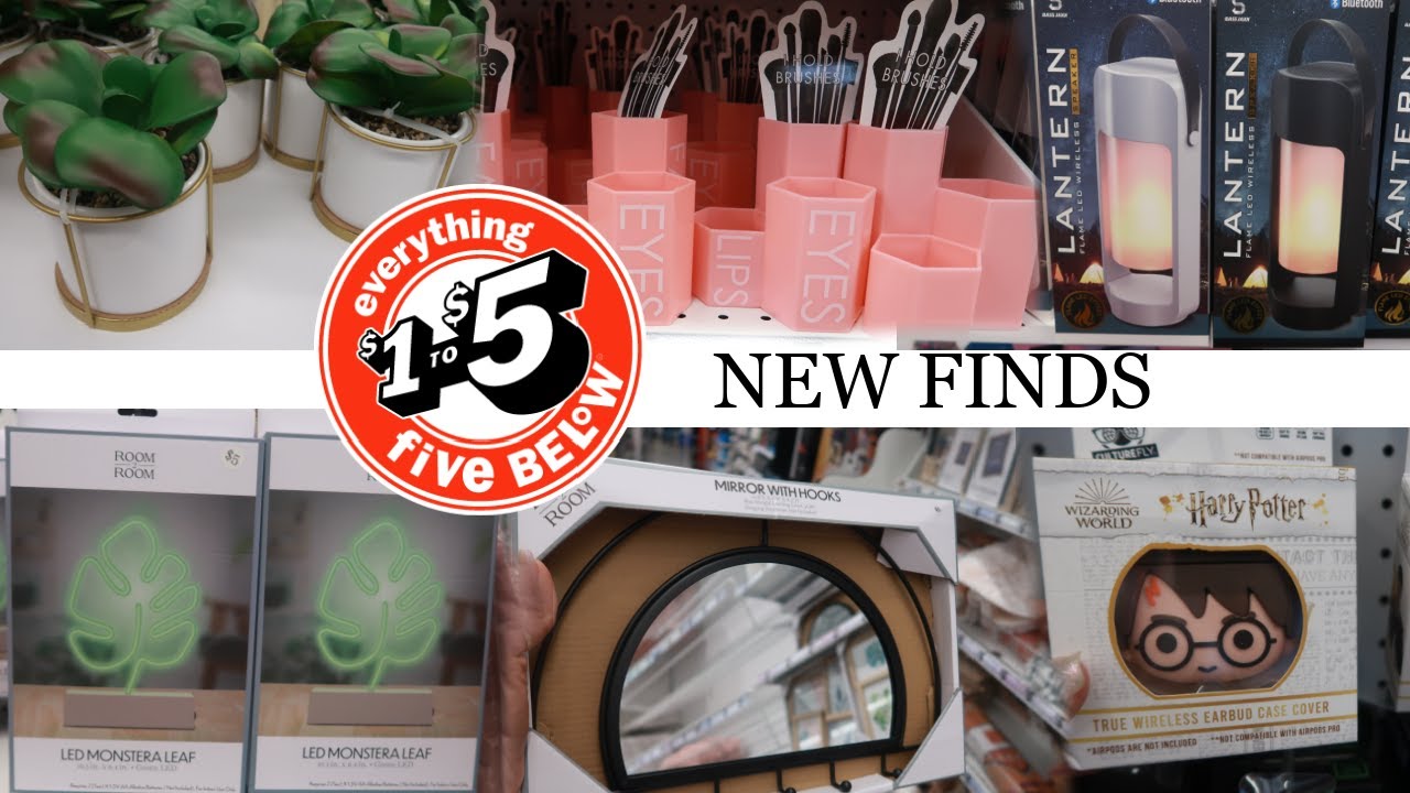 FIVE BELOW* NEW FINDS!!! - YouTube