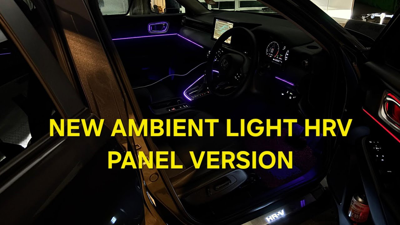 New Ambient Light for HONDA HRV / VEZEL - PLUG & PLAY - YouTube