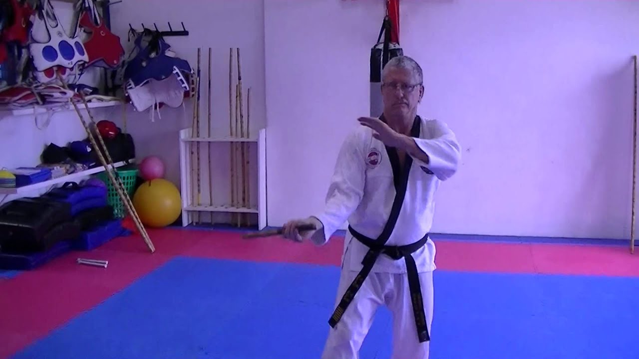 Hapkido Dan Bong Pattern 2 - YouTube