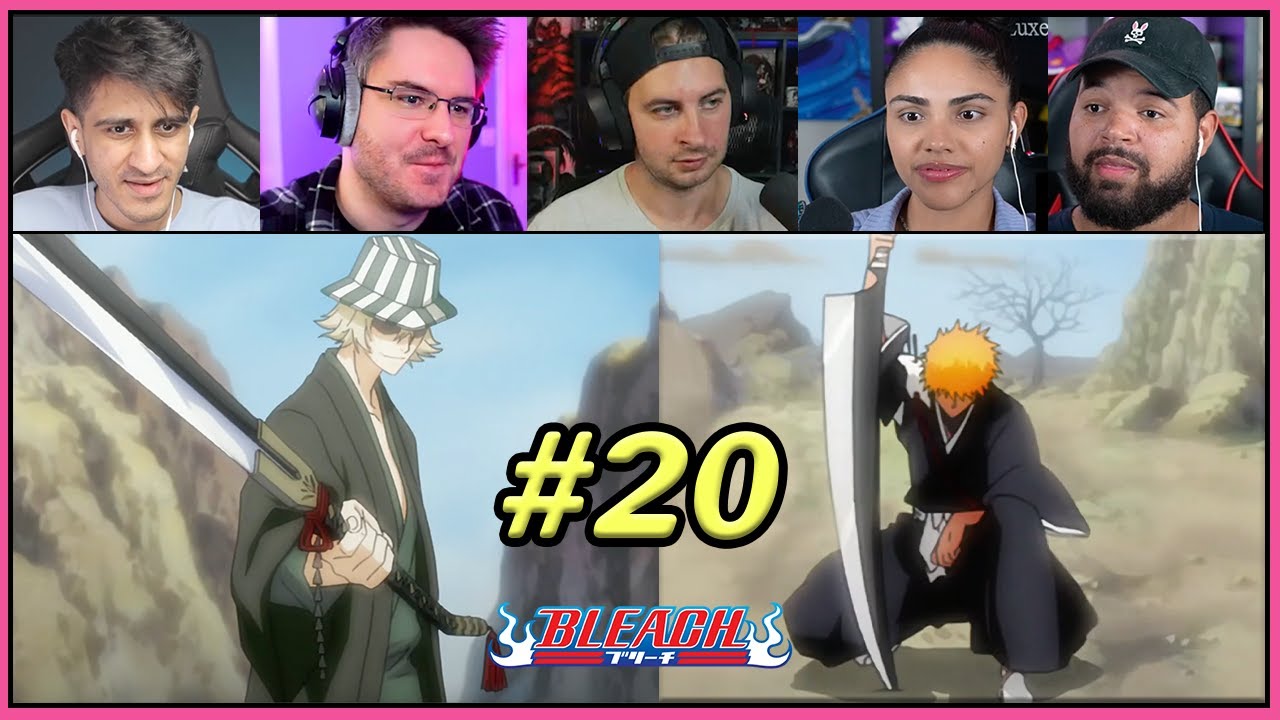 BLEACH EP20 | ZANGETSU! | Reaction Mashup - YouTube