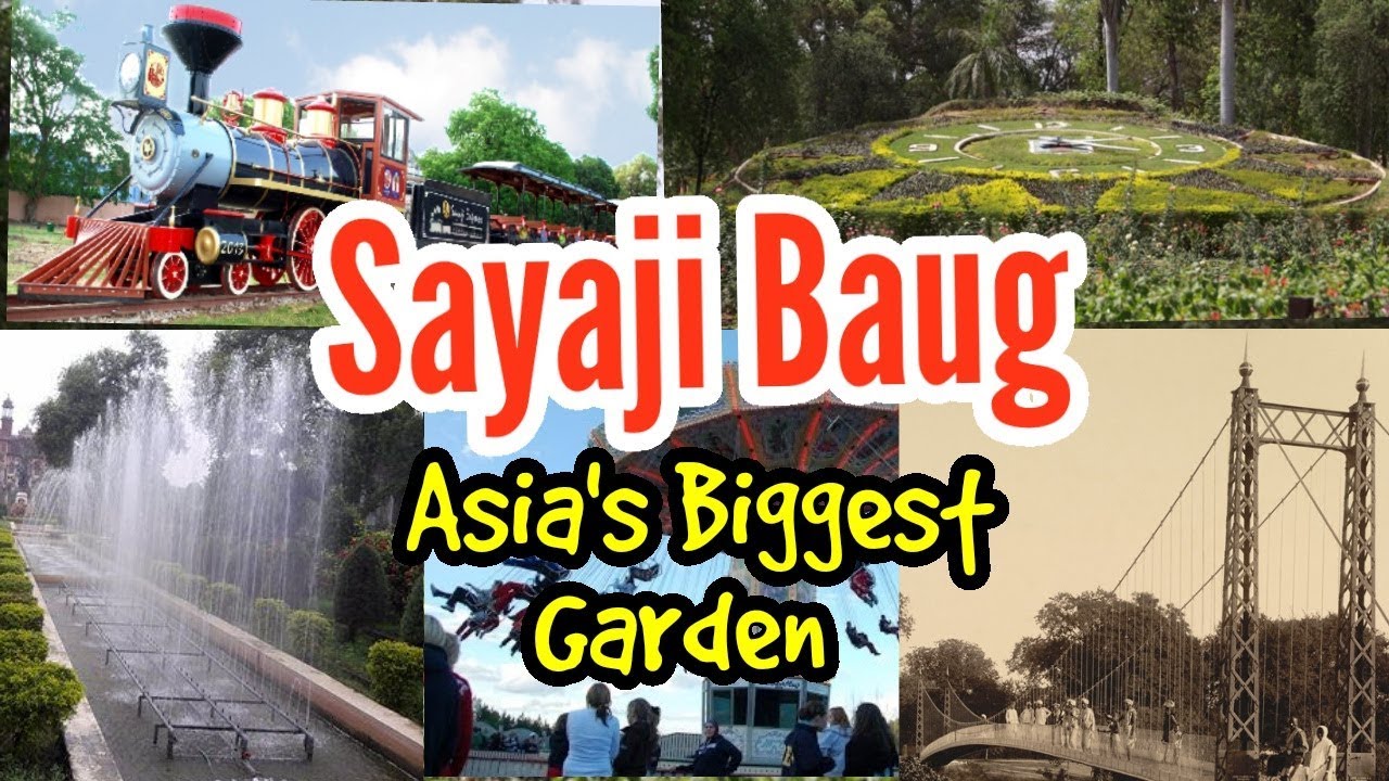Sayaji Baug - Vadodara | Largest Garden In Asia |Kamati Baug Joytrain ...