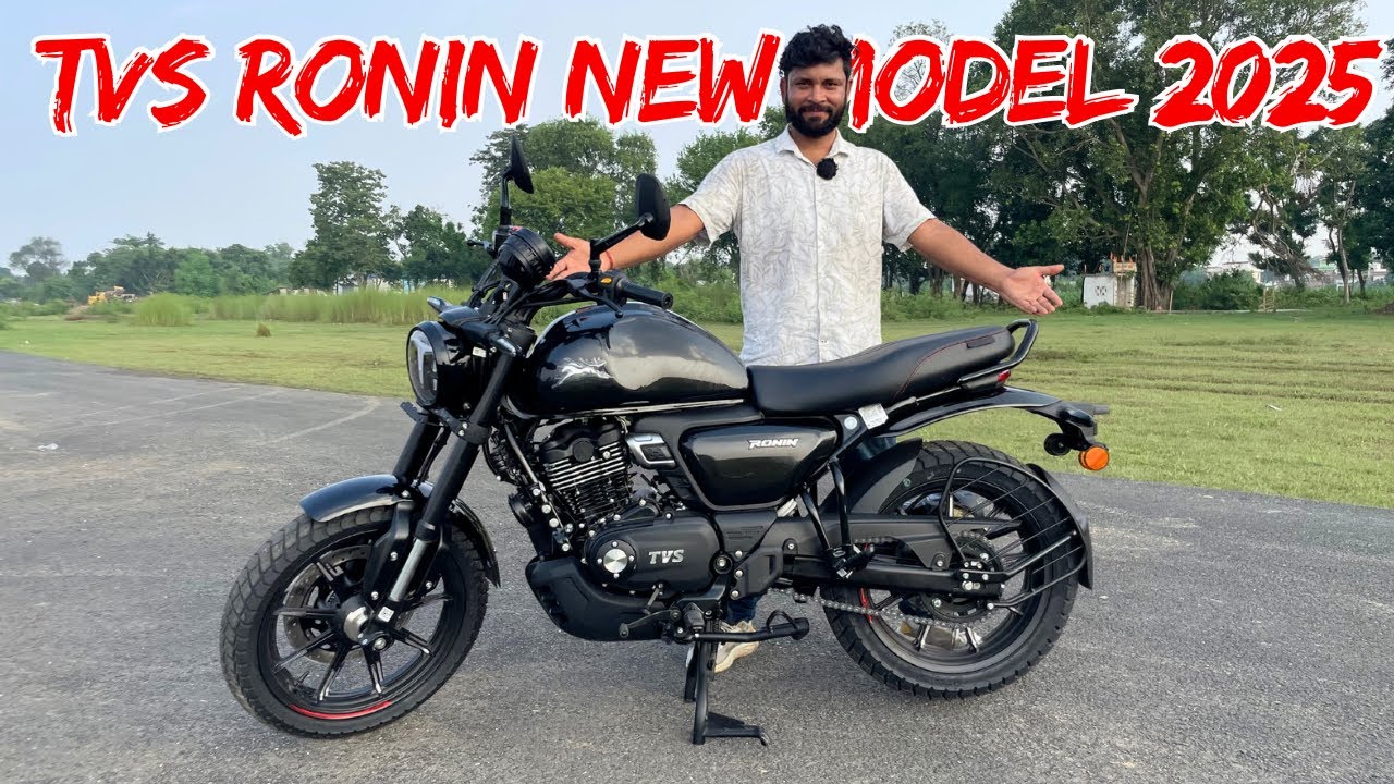 Lo Bhai Aagi New TVS Ronin New Model 2025 | New Model Full Black ...