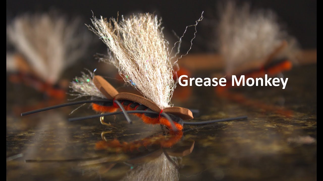 Grease Monkey Stone Fly Fly Tying Tutorial - YouTube