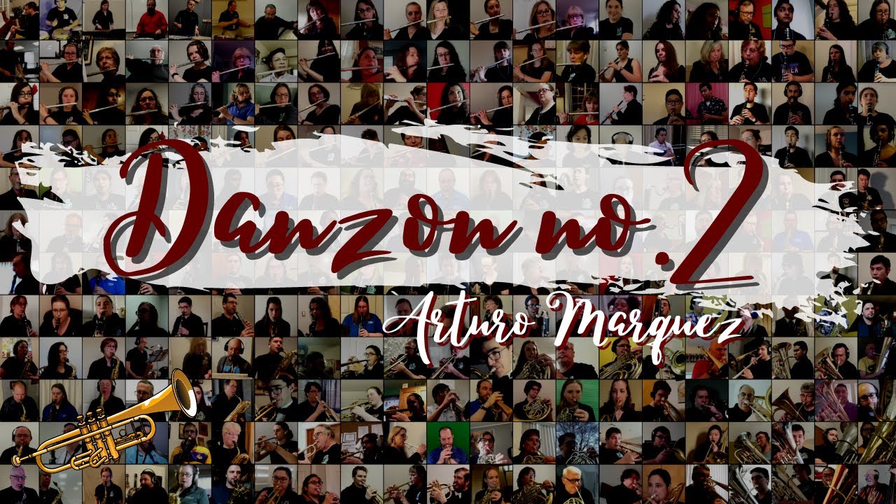Danzon no.2 performed by 250 Musicians (Virtual Concert Band) - YouTube