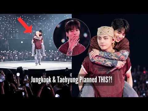 Jungkook ve Kim Taehyung Meksika'da Sahnede Bir Şey Hazırlıyorlardı... Hayranlar Sonunda Fark Etti\