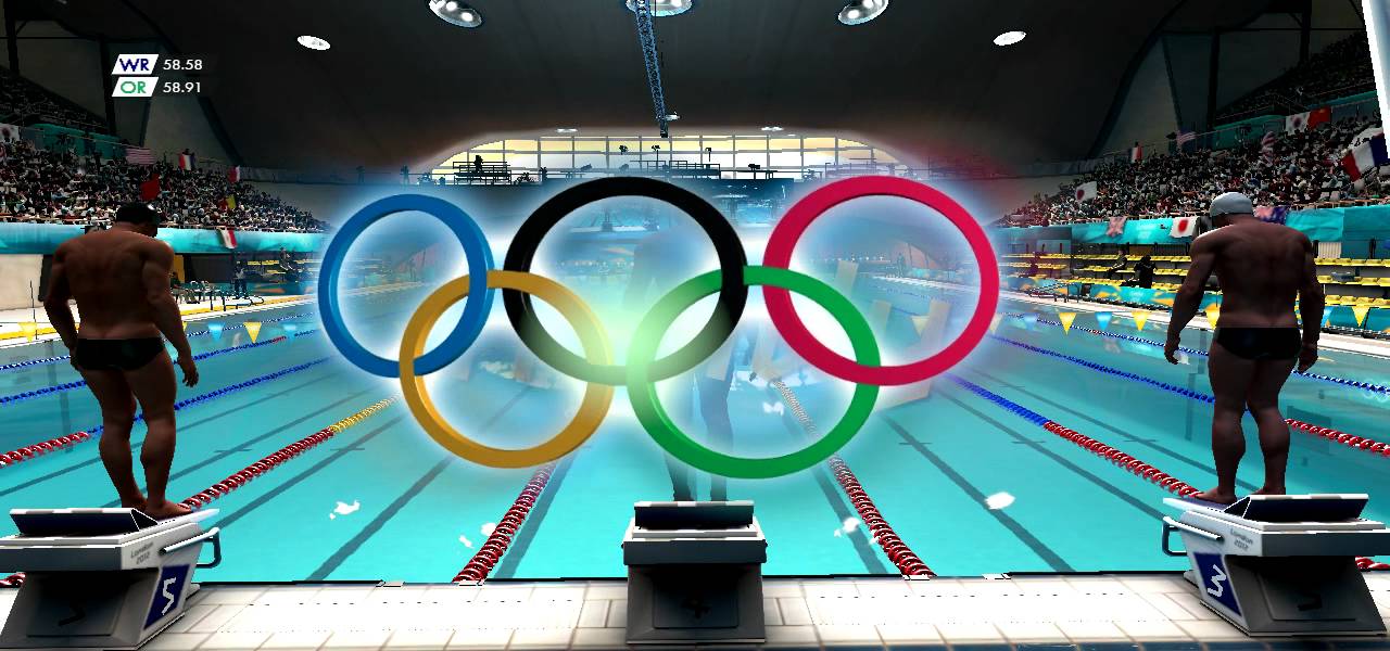 London Olympic Game 2012 - Swimming 100m Gameplay - YouTube