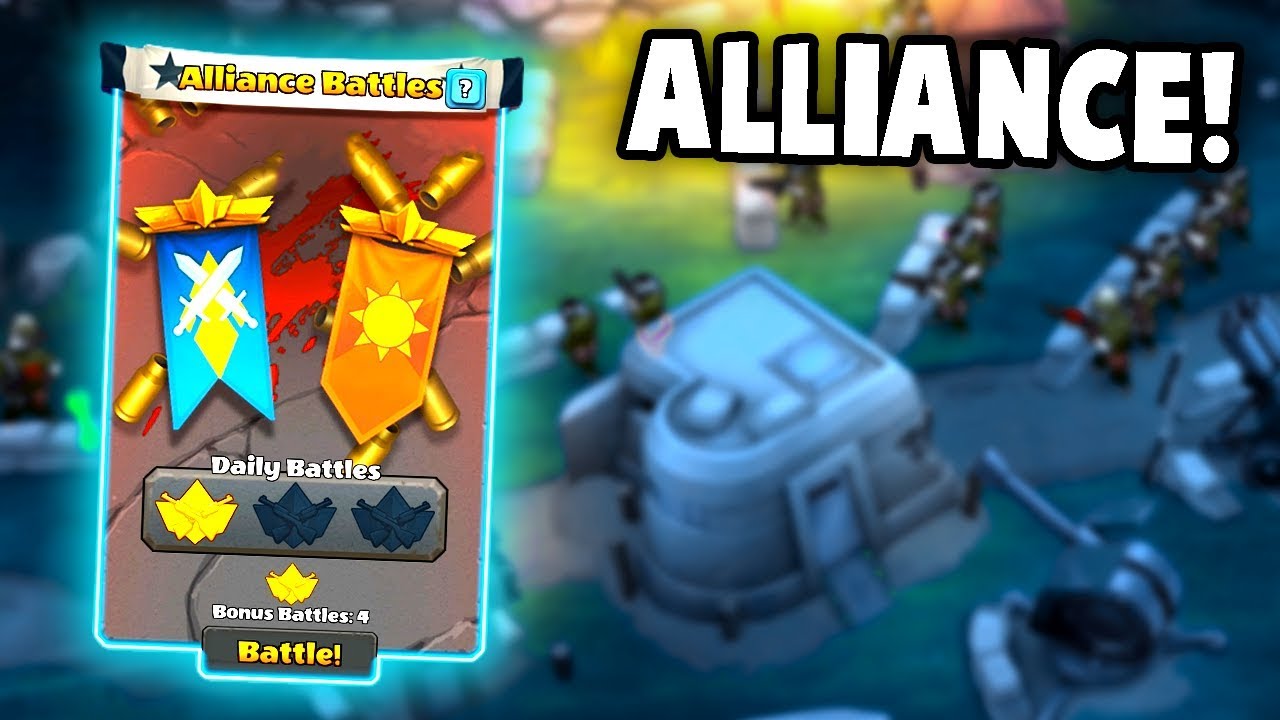 EPIC Alliance Battles! Best Tactics and Cards to Win! (Guns Up ...