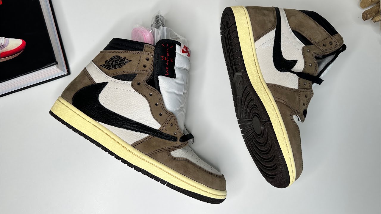 TRAVIS HIGH MOCHA WITH A SUPER MOON YELLOW SOLE - YouTube