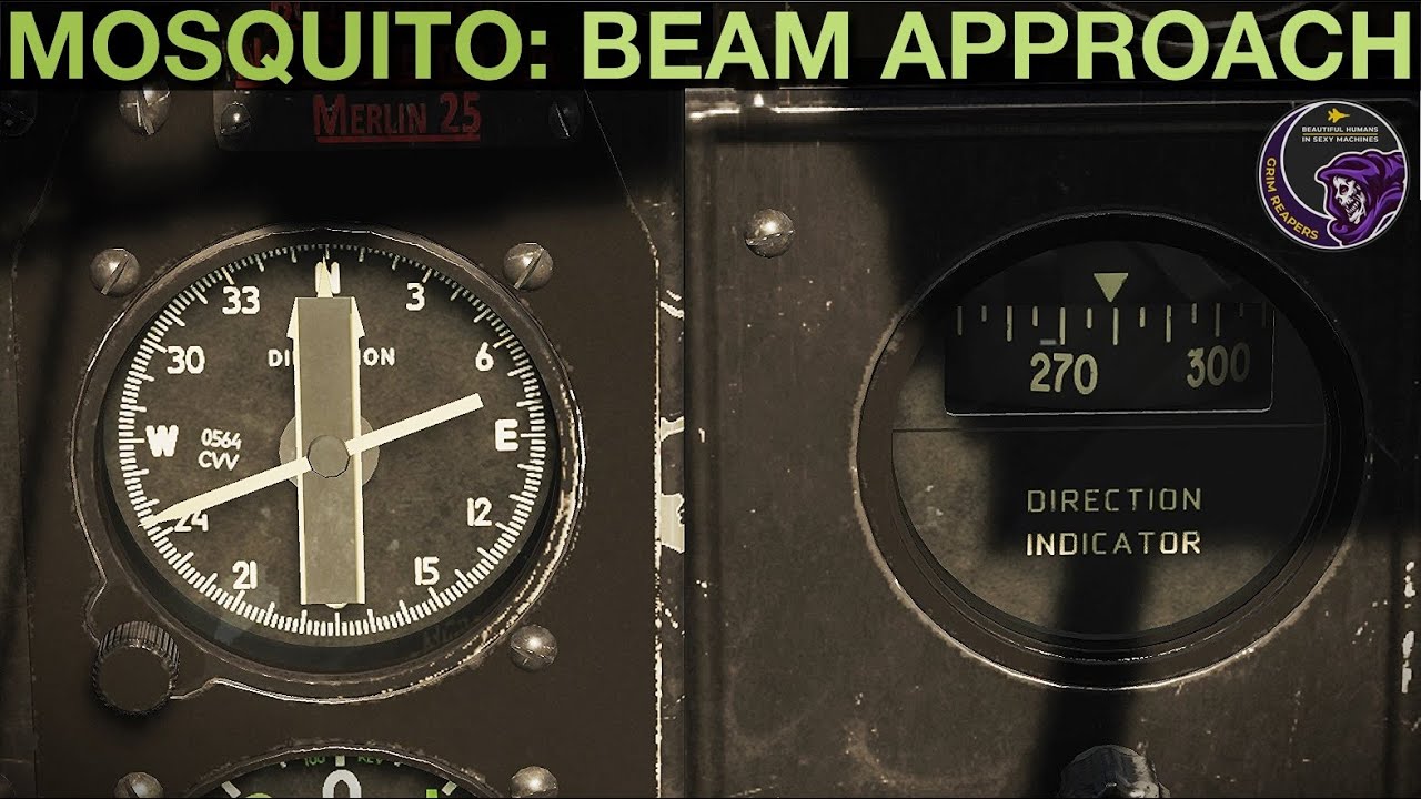 Mosquito FB MkVI: Runway Beam Approach Guide | DCS WORLD - YouTube