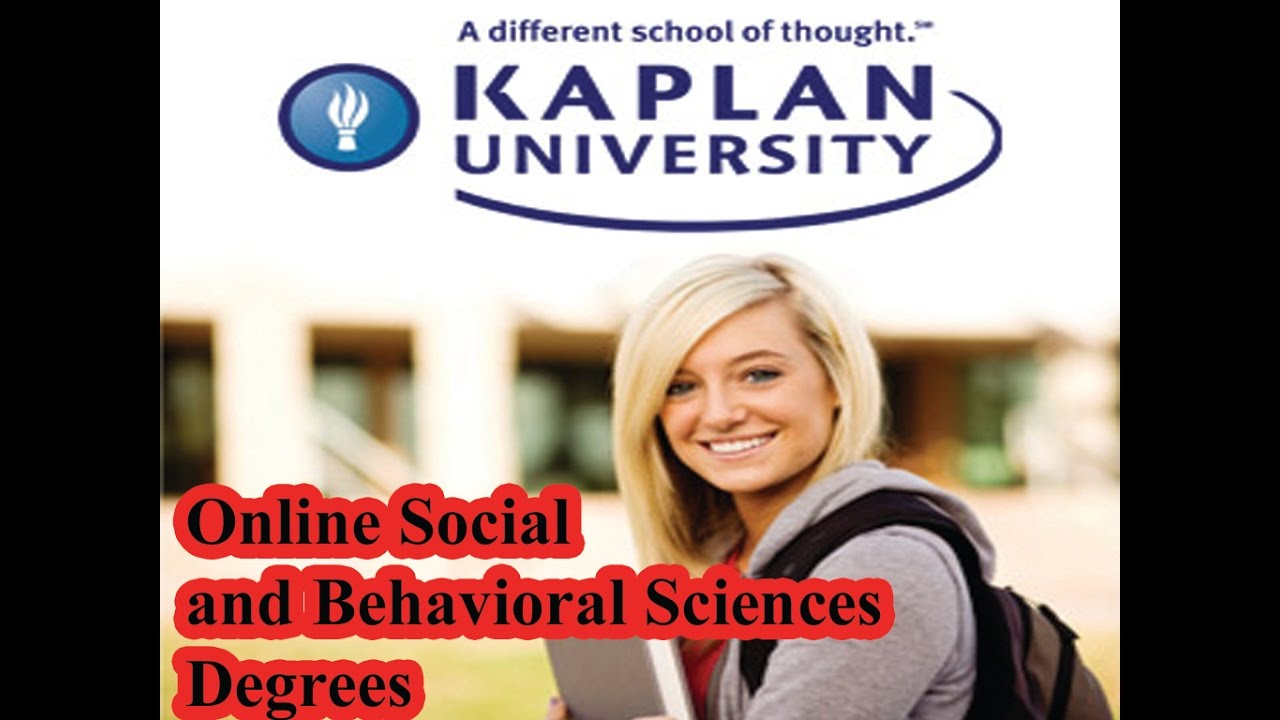 Online Social and Behavioral Sciences Degrees Kaplan University Online ...