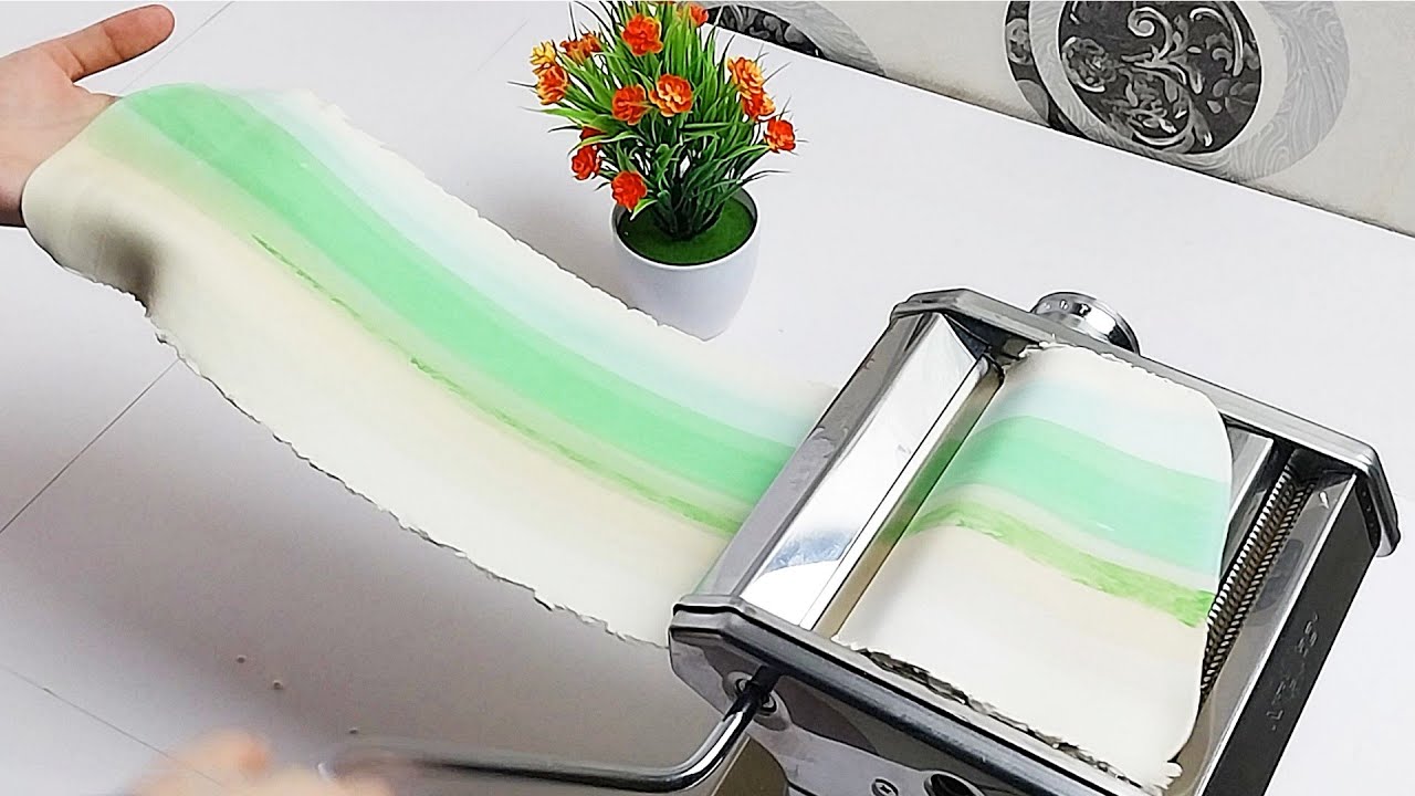 Flour Color Mixing ASMR ☆ Most Satisfying Flour Color Mixing #17 - YouTube