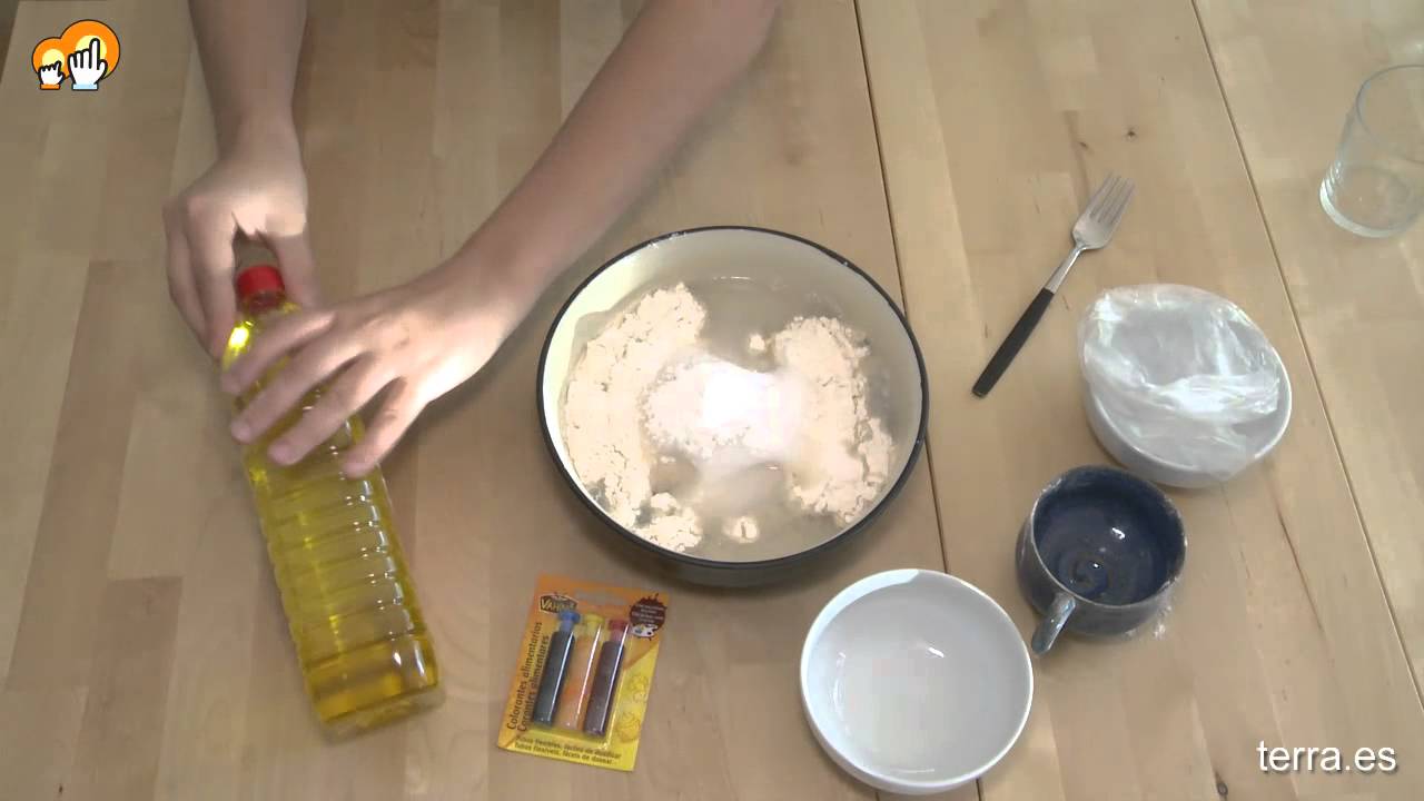 Aprende a fabricar tu propia plastilina casera- Tutorial - YouTube