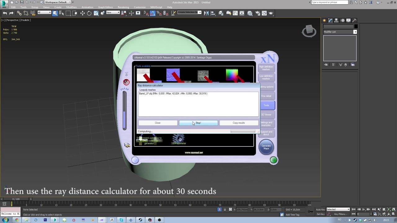 Normal Baking Tutorial with xNormal - YouTube