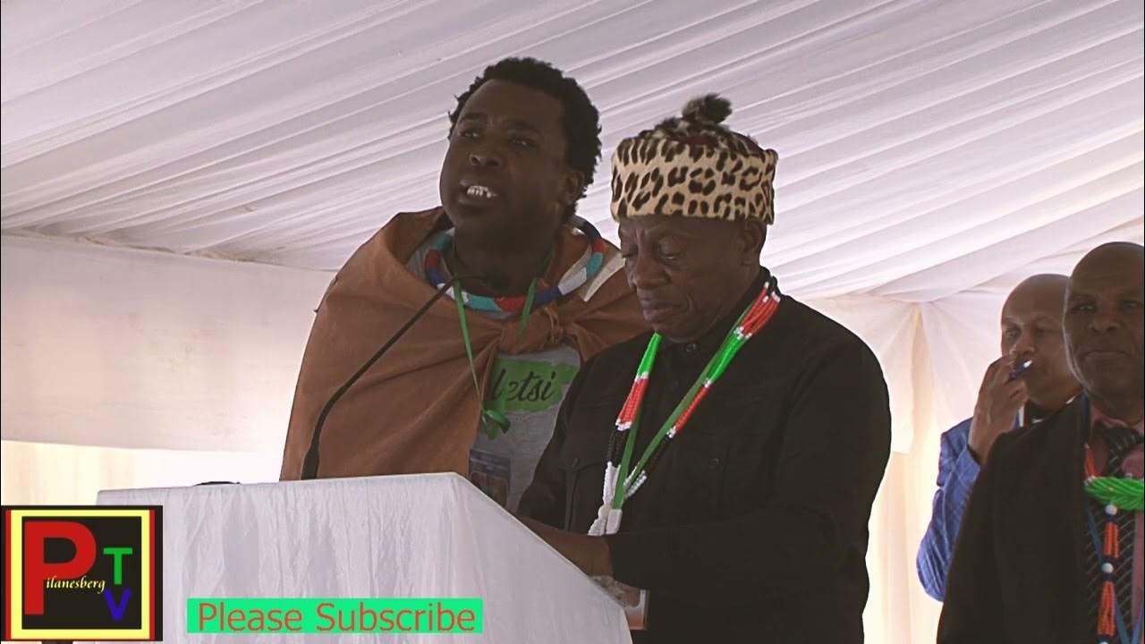 Part 8 - Kgosi Moloto 111 Speaking at Kgosi Motsepe's Coronation -20th July 2024 - YouTube