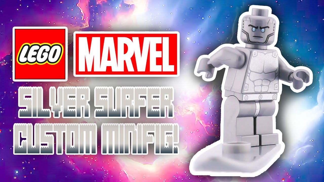 I Made Silver Surfer Out of Lego! - YouTube