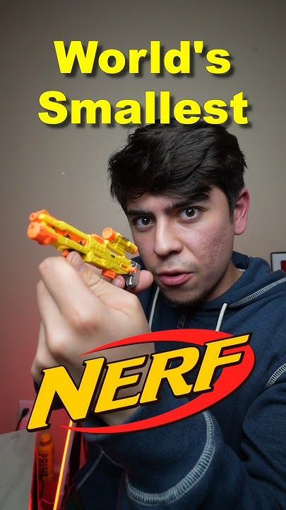 The Worlds Smallest NERF Gun - YouTube