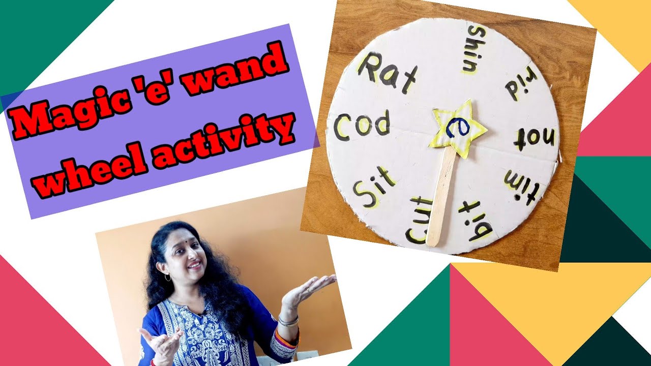 Activity on magic 'e' or Silent 'e' || magic 'e' wand wheel activity # ...