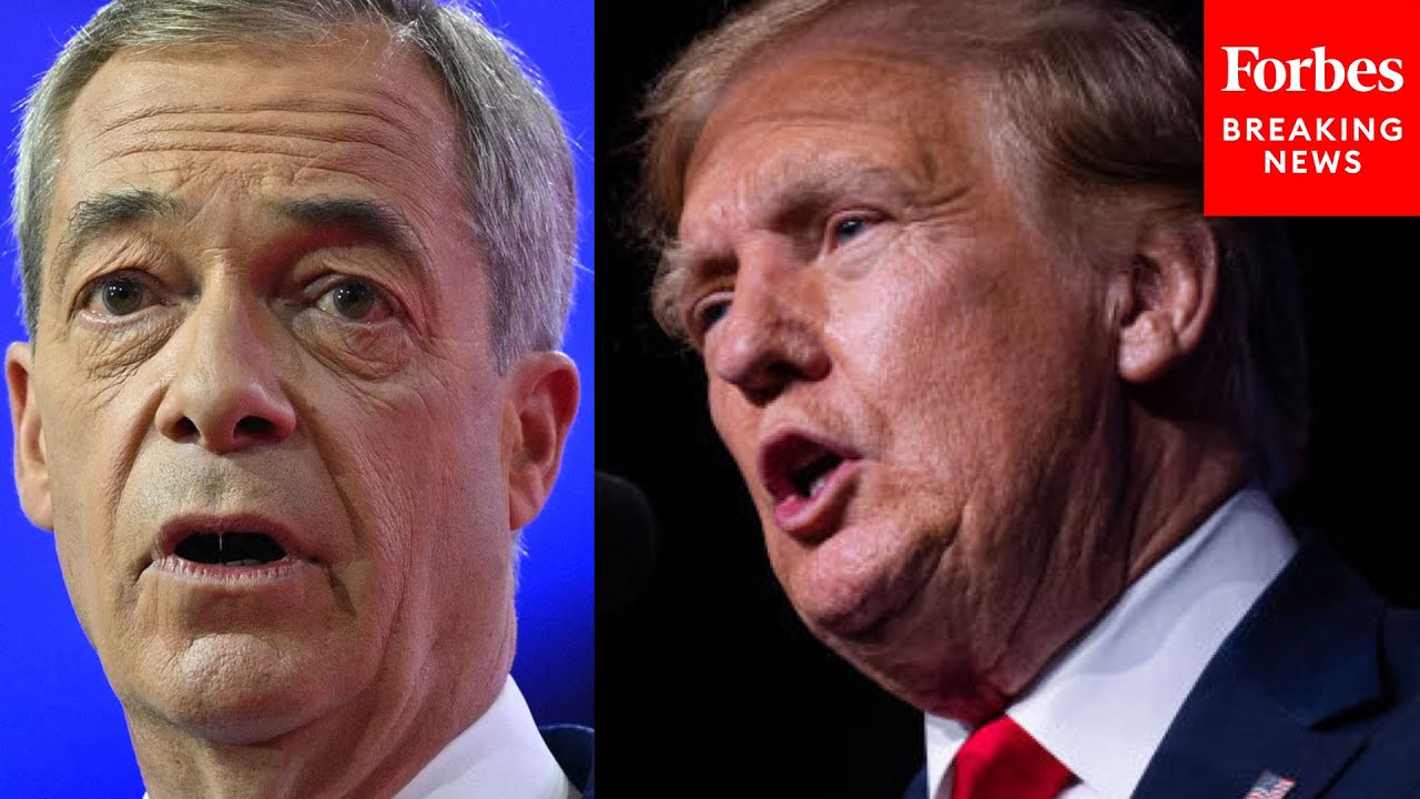 'Get This Man Back In The White House': Nigel Farage Makes Impassioned Call To Elect Trump - YouTube