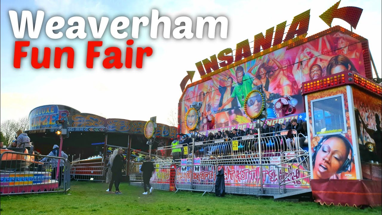 Weaverham Fun Fair Vlog | Cubbins Attractions Funfair | May 2021 - YouTube