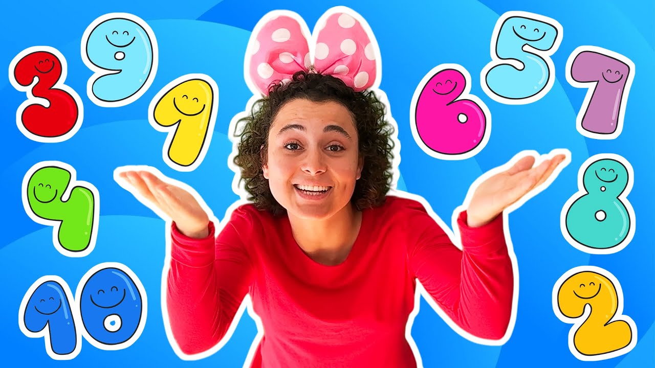 Numeros para los niños pequeños📏 | Aprende a contar de 1 a 10👐🏼 ...