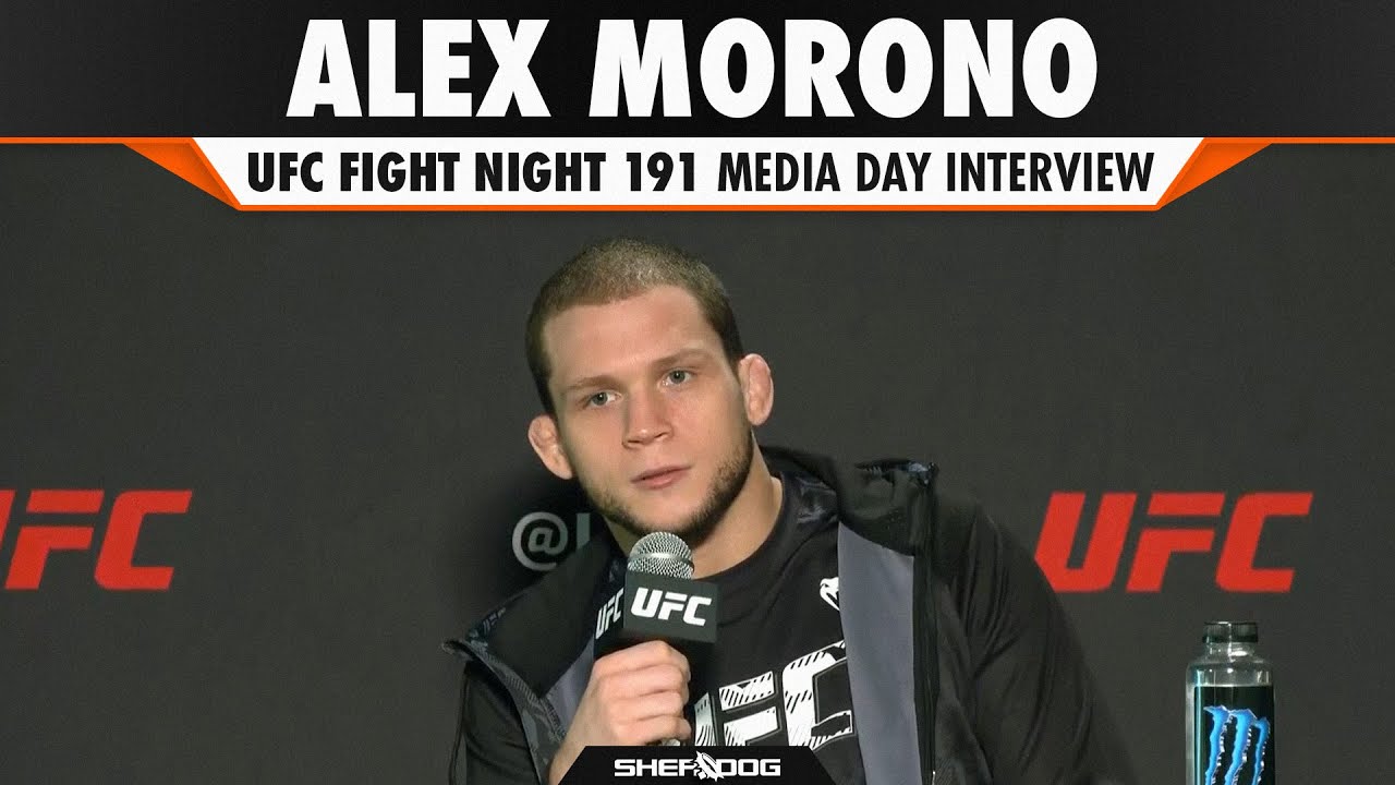 Alex Morono | UFC Fight Night 191 - Media Day Interview - YouTube