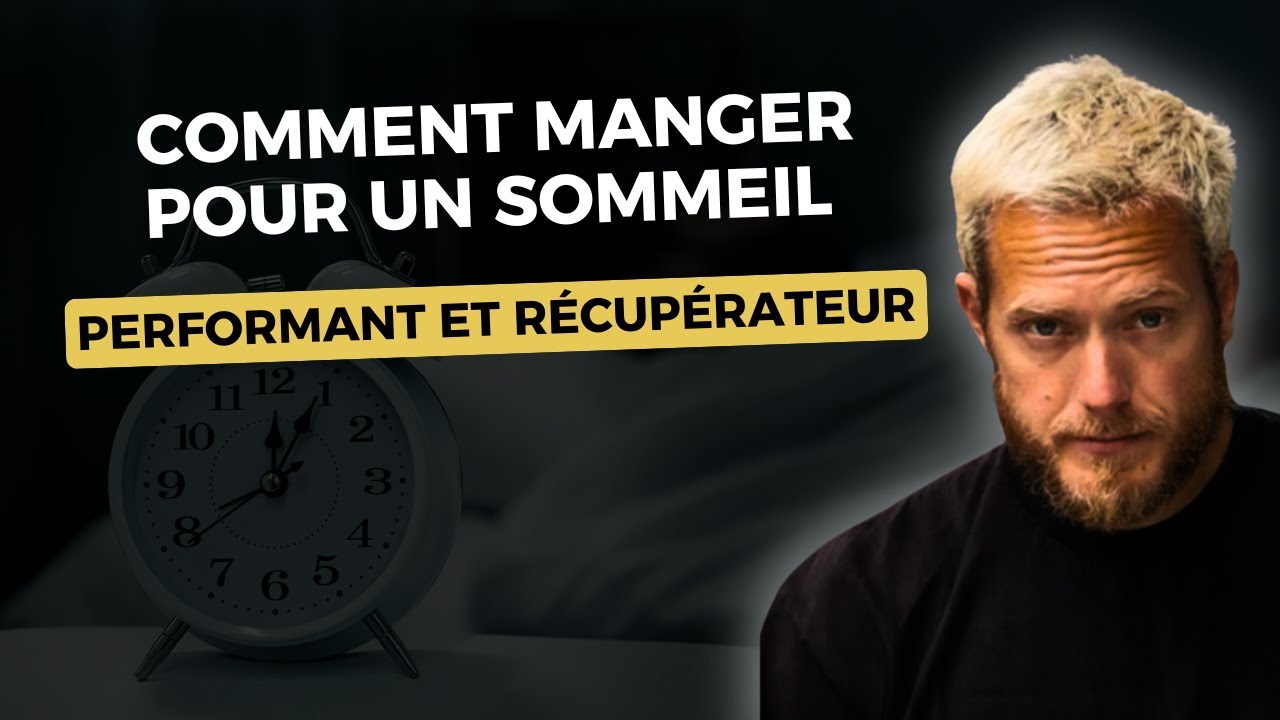 Sommeil et Alimentation : Comment manger avant le couché pour bien ...