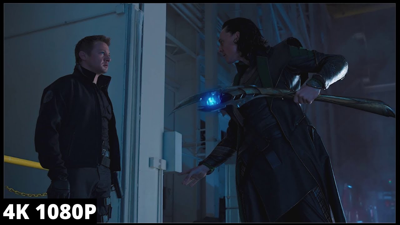 LOKI ARRIVES ON EARTH THROUGH TESSARACT - AVENGERS 2012 SCENE , LOKI'S ...