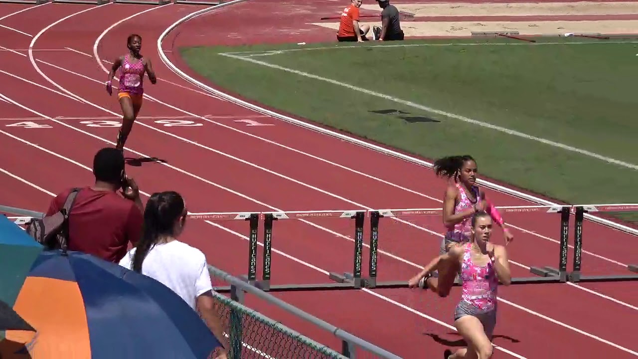 Women 400m Hurdles Finals 2019 Power 5 Trailblazer Challenge - YouTube