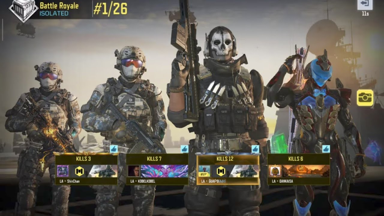 20240728, 4:04 PM, CODM BR Isolated Squad TPP @LORDASSASINclan - YouTube