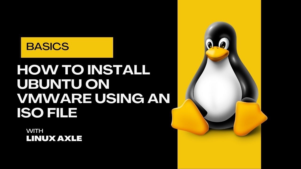 How To Install Ubuntu On Vmware Using An Iso File Step By Step Guide Linux Axle Youtube 3048