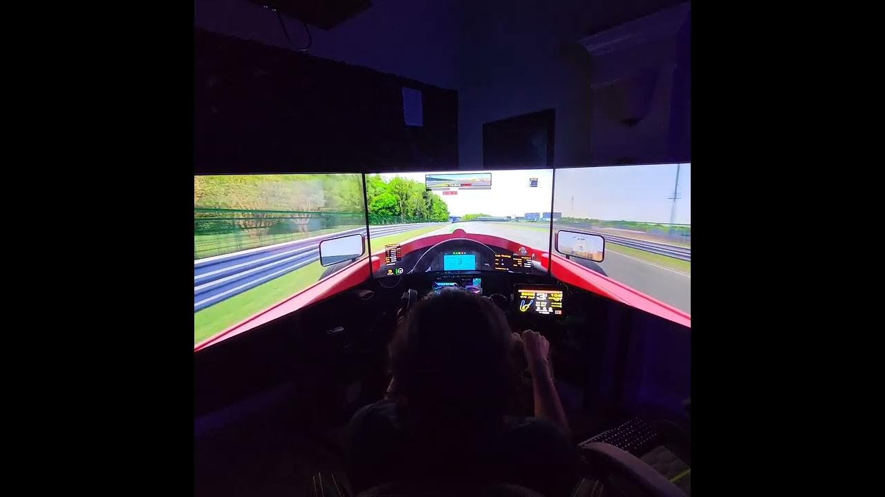 Practice iracing tsukuba moza r12 custom 3dof moza shifter - YouTube