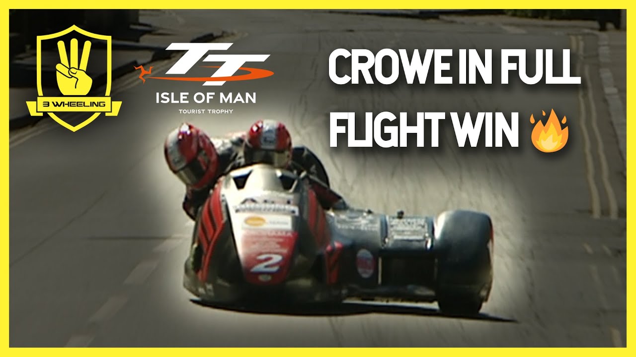 CROWE IN FULL FLIGHT WIN in Race 1 of the 2008 TT with Nick Crowe ...