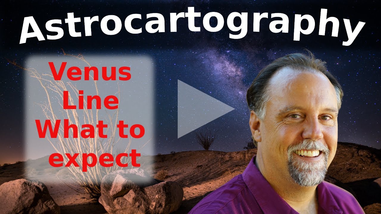 Astrocartography Venus Line what to expect - YouTube