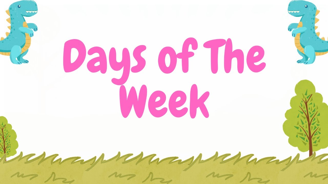 Days of The Week for Kids | Animated Videos | Animated Videos for Kids ...