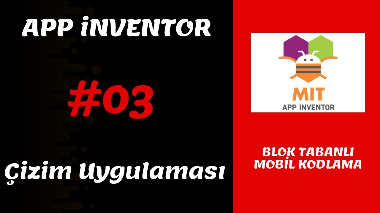 APP İNVENTOR #03 ÇİZİM UYGULMASI - YouTube