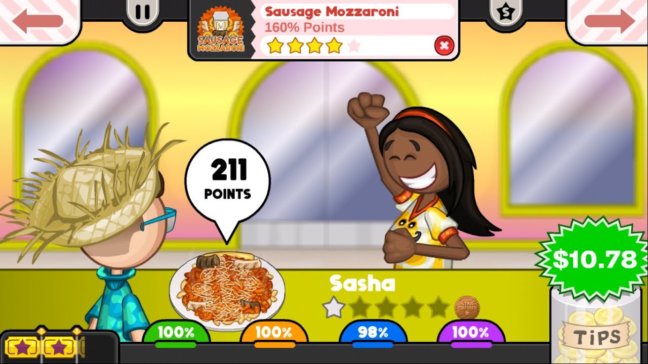 Papa's Pastaria To Go All Summer Luau Toppings Unlocked - YouTube