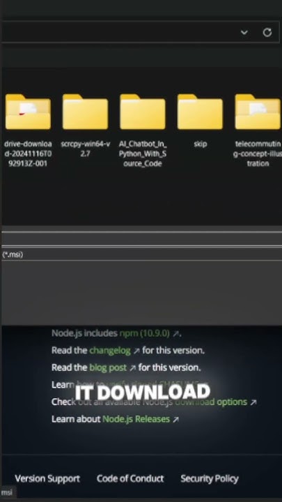 Install Node For React Projects Tutorial Javascript Nodejs Shorts